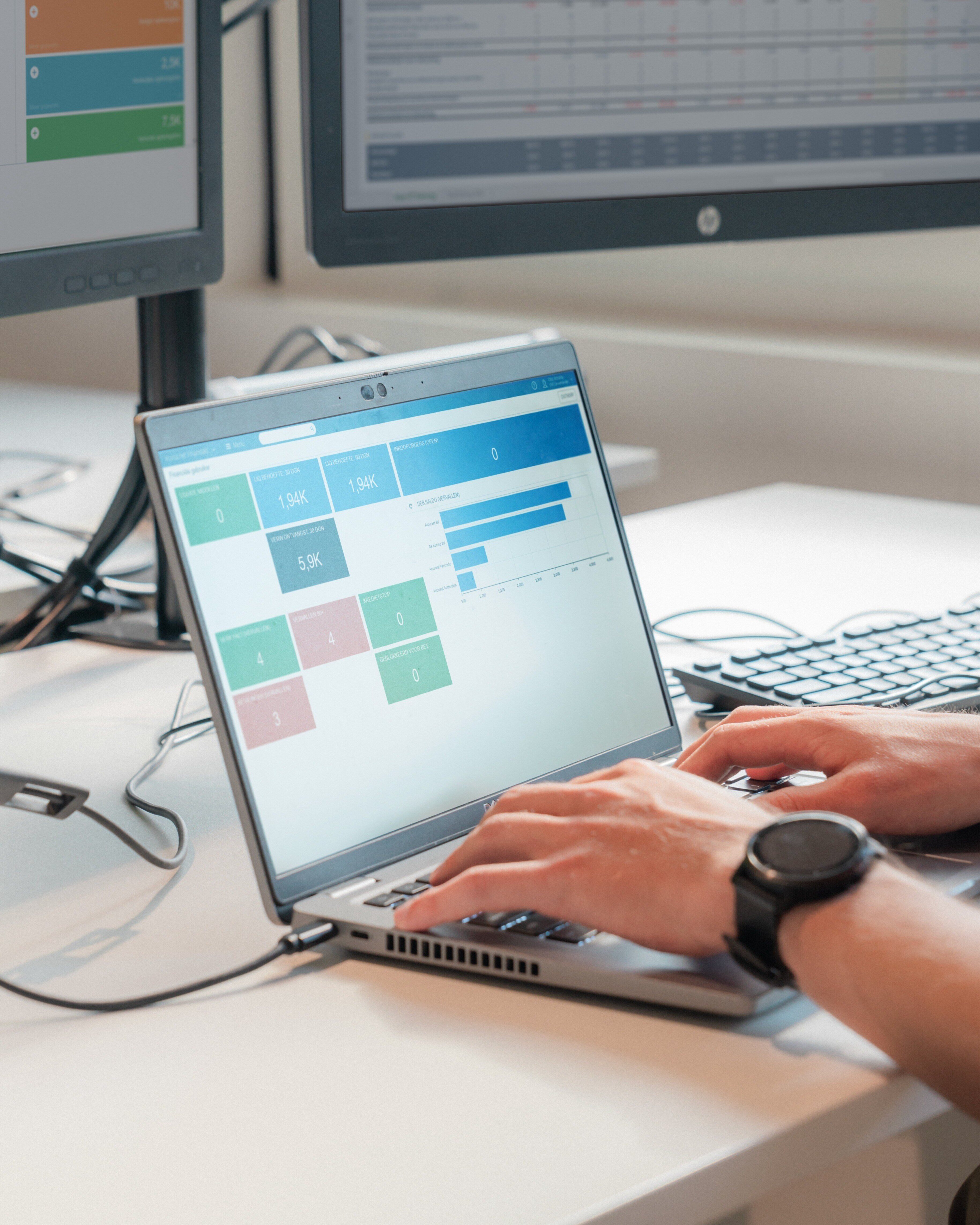 Inzichten van Visma Net | Business control